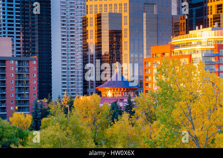 Chinese Cultural Centre, Chinatown, Calgary, Alberta, Canada Stock ...