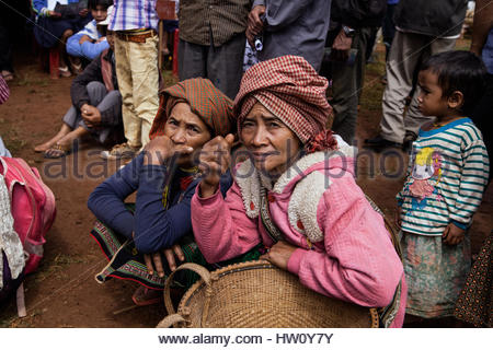 Portrait of Bunong woman; Mondulkiri, Cambodia Stock Photo: 82628444 ...