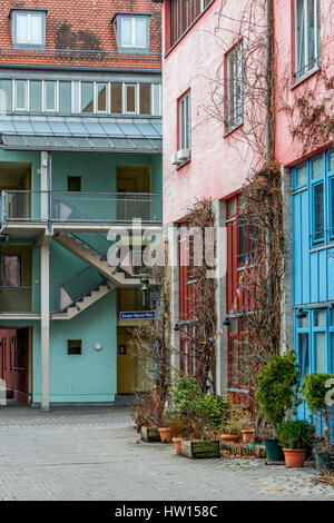 modern design homes bavaria germany Stock Photo - Alamy
