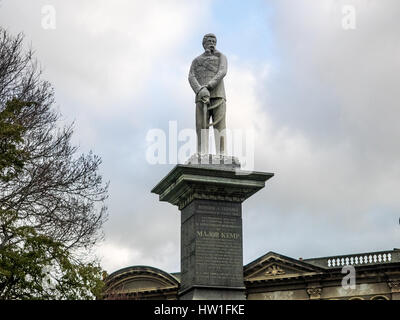 Statue Te Keepa Te Rangihiwinui , known to Pakeha as Major Kemp ...