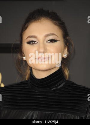 The 59th Annual Grammy Awards arrivals Featuring: Jennifer Lopez Where ...