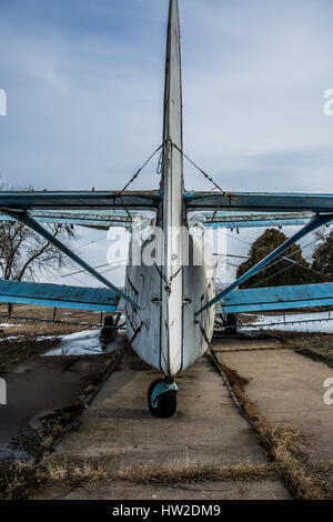 Corporate jet engine and tail section Stock Photo - Alamy