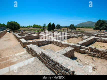 Spain. Mallorca. Pollentia. Roman ruins Stock Photo - Alamy