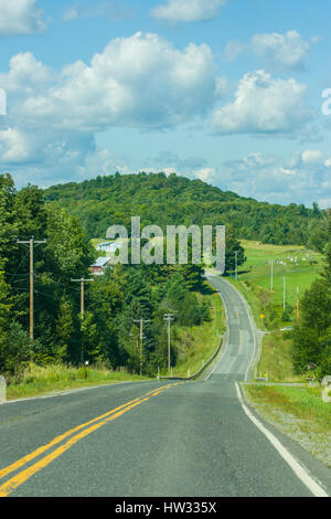 endless road going through the landscape Stock Photo - Alamy