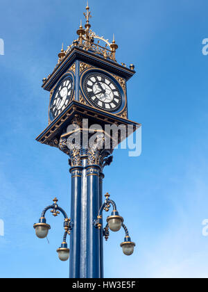 The Hastings Clock and drinking fountain in Rotherham, South Yorkshire ...