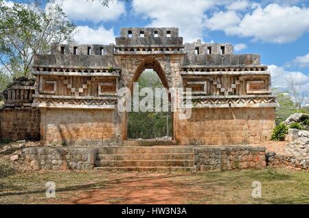 El Arco (The Arch), Labna, Mayan Ruins, Yucatan, Mexico Stock Photo - Alamy