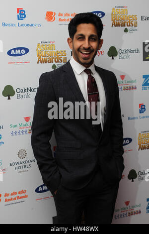 Actor Sagar Radia posing for photos on the red carpet before attending ...