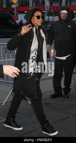 NEW YORK, NY- MARCH 17: Amelia Fleming, Renee Fleming, and Sage Fleming ...