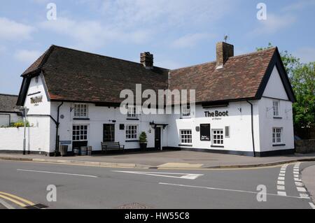 The Boot, Histon Cambridgeshire. The Histon Giant was Moses Carter, who ...