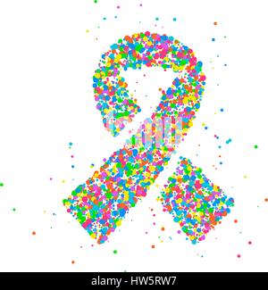 circles and multicolored ribbon Stock Vector Image & Art - Alamy