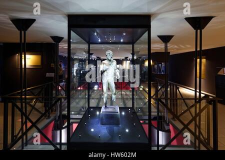 France, Herault, Cap d'Agde, the Musee de l'Ephebe (Adonis Museum) is dedicated to underwater ...