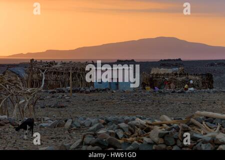 Ethiopia, Afar region, Danakil depression, Dallol volcano Stock Photo ...