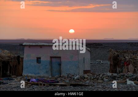Ethiopia, Afar region, Danakil depression, Dallol volcano Stock Photo ...
