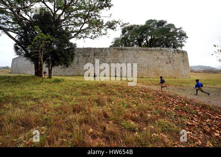 Zimbabwe, Masvingo province, the ruins of the archaeological site of ...