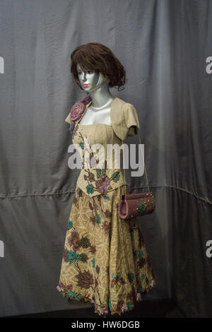 Clothing, fashion in Java, Javanese costumes, from the left, a ...