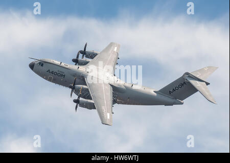 Airbus A400M military transporter aircraft with Europrop TP400 ...