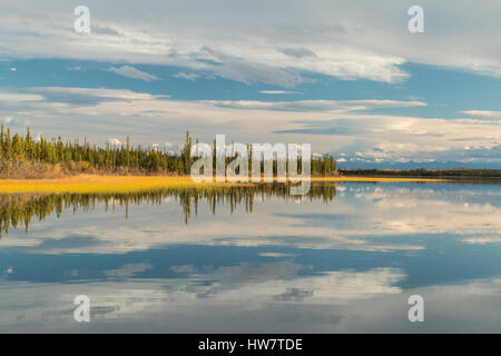 Deadman Lake Tetlin National Wildlife Refuge Alaska Stock Photo - Alamy