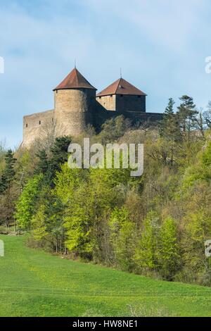 France, Ain, Bugey region, Amberieu-en-Bugey, Brey de Vent hamlet ...