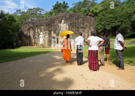 Sri Lanka, Uva Province, Monaragala district, Wellawalaya, Buduruwagala ...