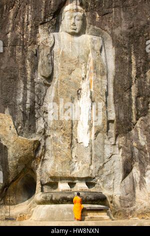 Sri Lanka, Uva Province, Monaragala district, Wellawalaya, Buduruwagala ...