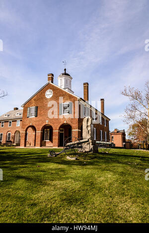 Fairfax County Courthouse, Fairfax City, Virginia Stock Photo: 74903118 ...