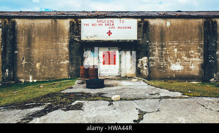 Ajax Bay Hospital Falkland Islands Stock Photo - Alamy