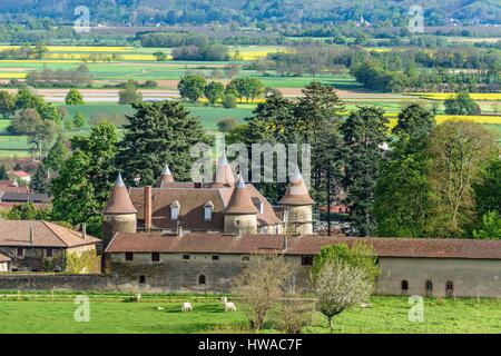 France, Isere, La Frette, the castle Stock Photo - Alamy
