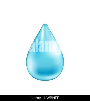 Water splashing sphere on blue sky background with white clouds. Save ...