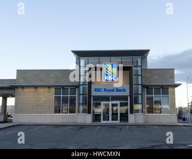 A Royal Bank of Canada (RBC) branch in Calgary, Alberta, Canada Stock ...