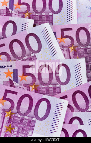 500th euro of notes, 500er Euro Scheine Stock Photo - Alamy