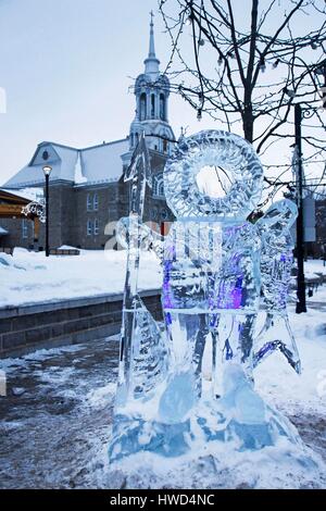 Village of Saint-Sauveur, Laurentides Quebec Canada Stock Photo - Alamy