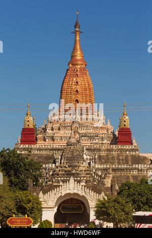 Myanmar (Burma), Mandalay district, Pagan, pagodas and stupas in ...