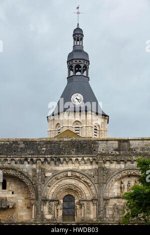 France, Vienne, Civray, Church of St Nicolas de Civray dating from the ...