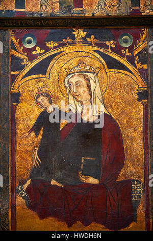 Gothic painted Panel Altar frontal of Jesus Christ’s childhood ...