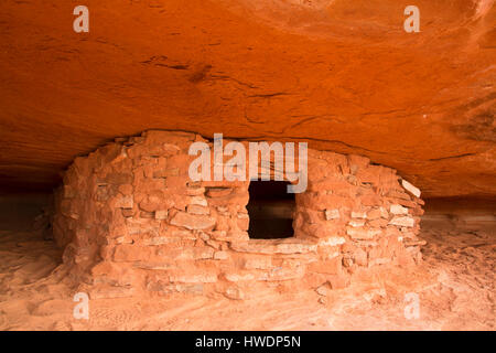 Granary along Aztec Butte Trail, Canyonlands National Park, Utah Stock ...