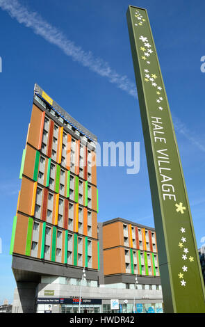 Hale Village development in Tottenham Hale, London, UK Stock Photo - Alamy