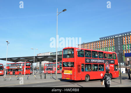 Tottenham Hale Bus Station Stock Photo - Alamy