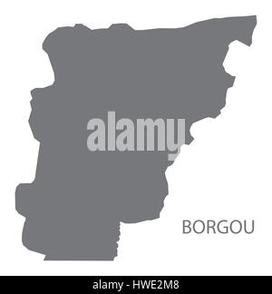 Map of Borgou, a province of Benin Stock Vector Image & Art - Alamy