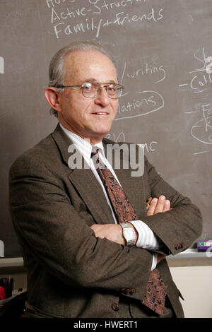Dr. Robert Liberman at his office at UCLA in Los Angeles on March 15 ...