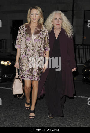 Lydia Bright and Her mother seen at The Turkish Embassy for london ...