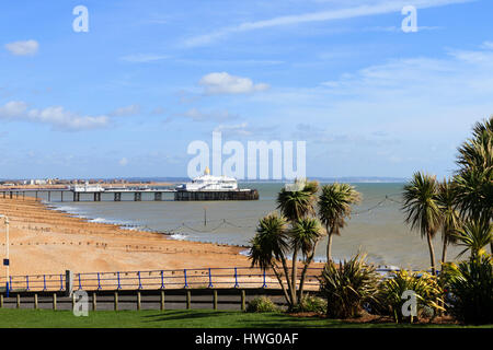 Eastbourne, UK. 21st Mar, 2017. UK weather. A bright but cold morning ...
