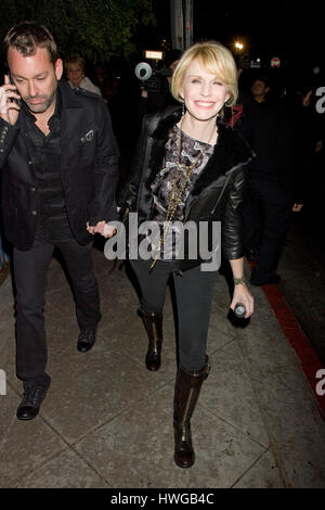 Actress Kathryn Morris and her boyfriend, Randy Hamilton, out and about ...