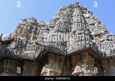 Design of shikhara follows the stellate plan of the shrine and ...