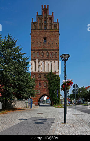 The stone gate, Anklam, Mecklenburg-West Pomerania, Germany Stock Photo ...