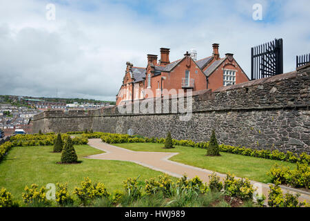 City walls, Derry, Londonderry, Northern Ireland, United Kingdom ...