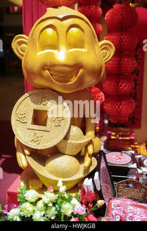 Theme family holiday New Year and Christmas. Young caucasian family mom ...