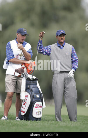TIGER WOODS USA OAKLAND HILLS DETROIT USA 18 September 2004 Stock Photo ...