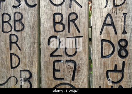 New Forest Commoners pony brands Stock Photo - Alamy