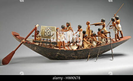 This model from the tomb of Meketre, an ancient Egyptian official ...