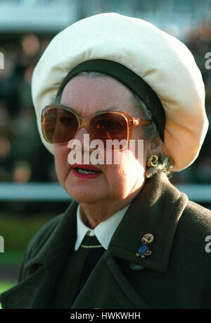 MERCY RIMELL RACE HORSE TRAINER 14 November 1996 Stock Photo - Alamy